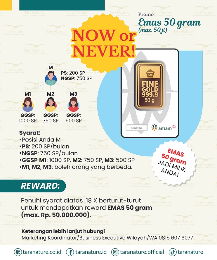 Promo EMAS 50g - Tara Nature